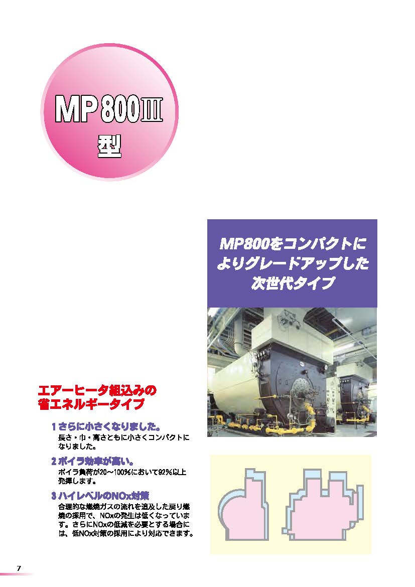 FIRE TUBE BOILER /MP 800 Series